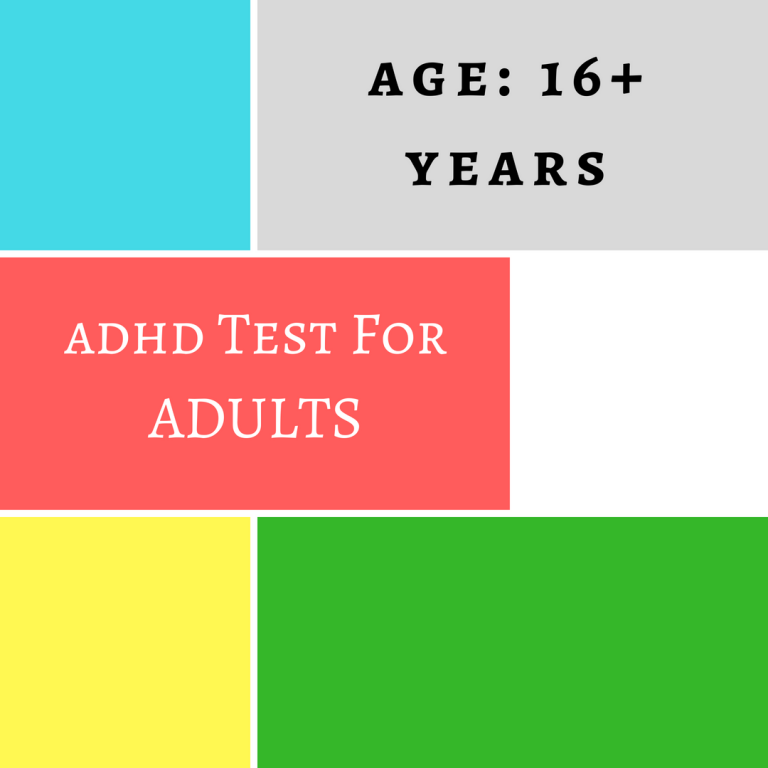 ADHD TEST FOR ADULTS | Recommended Age: 16+ Years